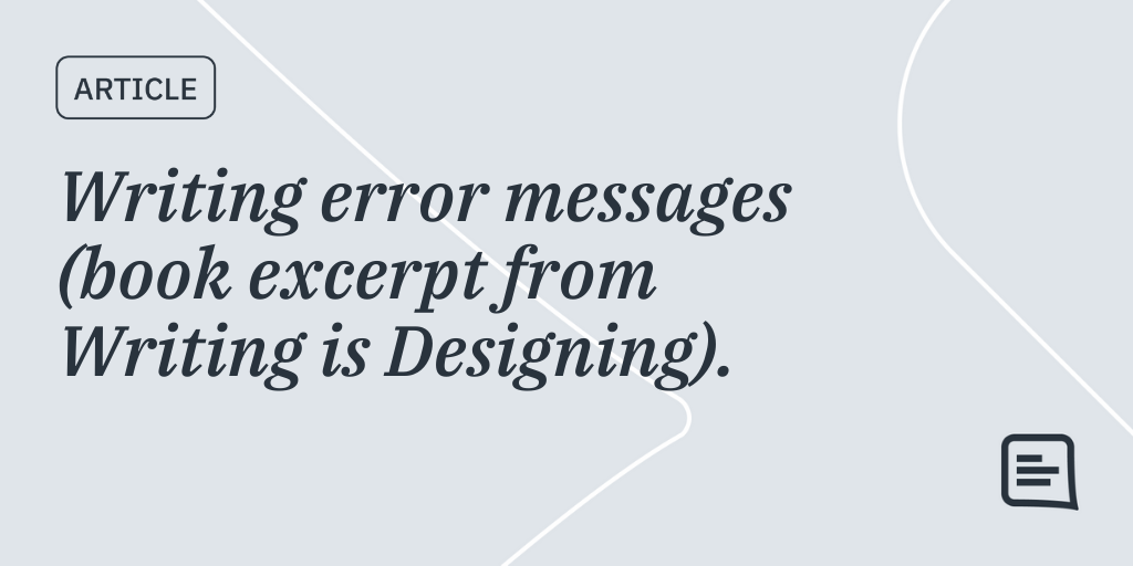 How To Write Error Messages GatherContent how-to-write-error-messages-gathercontent
